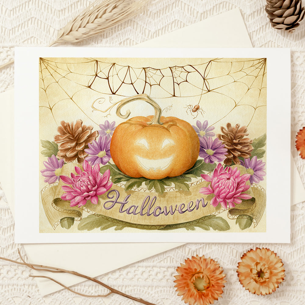 Autumn Greeting Cards Heather Ferlazzo Art